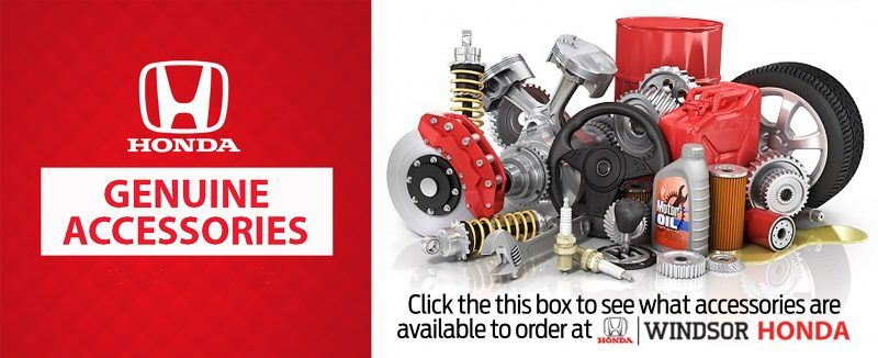 Honda Genuine Accessories | Windsor Honda