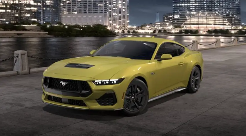 A Bold New Hue: Intense Lime Yellow Joins the 2025 Ford Mustang Lineup ...