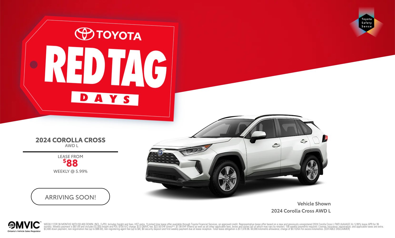 NEW VEHICLE SPECIALS | FRAYNE'S EXETER TOYOTA