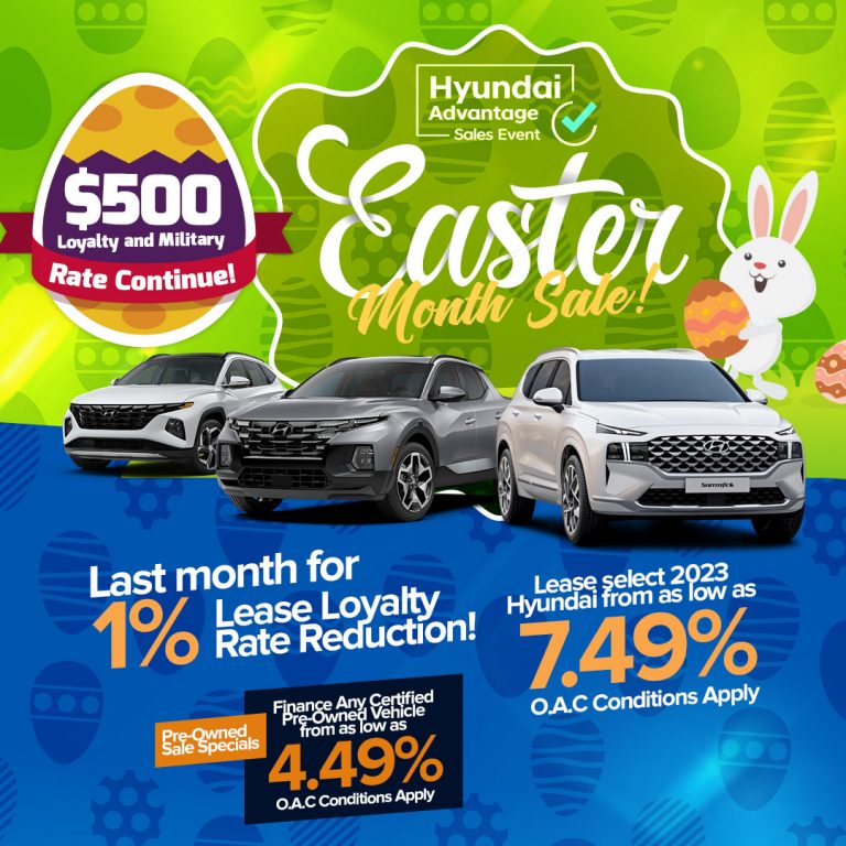 Easter Month Sale | AGINCOURT HYUNDAI