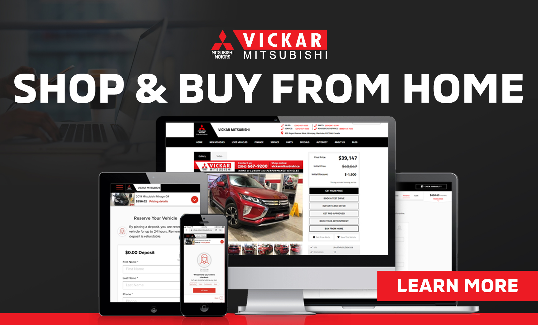 No-Charge Extended Warranty! Winnipeg, Manitoba | Vickar Mitsubishi